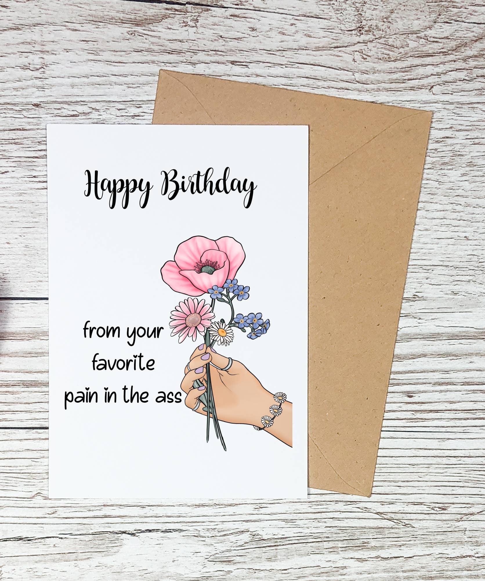 Happy Birthday from your favorite pain in the ass