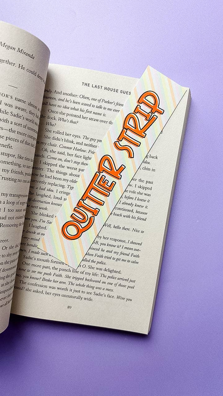 Quitter Strip Bookmark