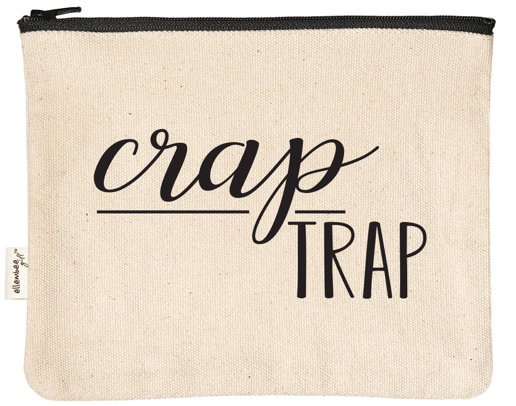 Crap Trap. Zipper Pouch